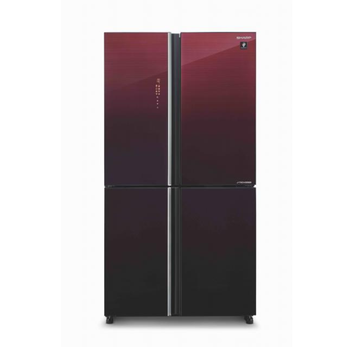 Sharp 567L Multi-Door Refrigerator Fridge in Dark Maroon – Fridge SG