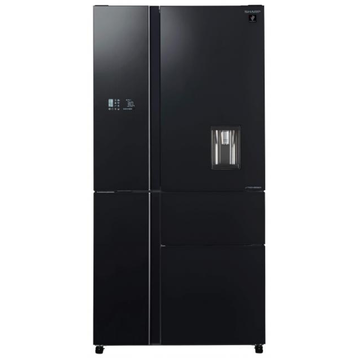 Sharp 650L Multi-Door Refrigerator Fridge in Black – Fridge SG
