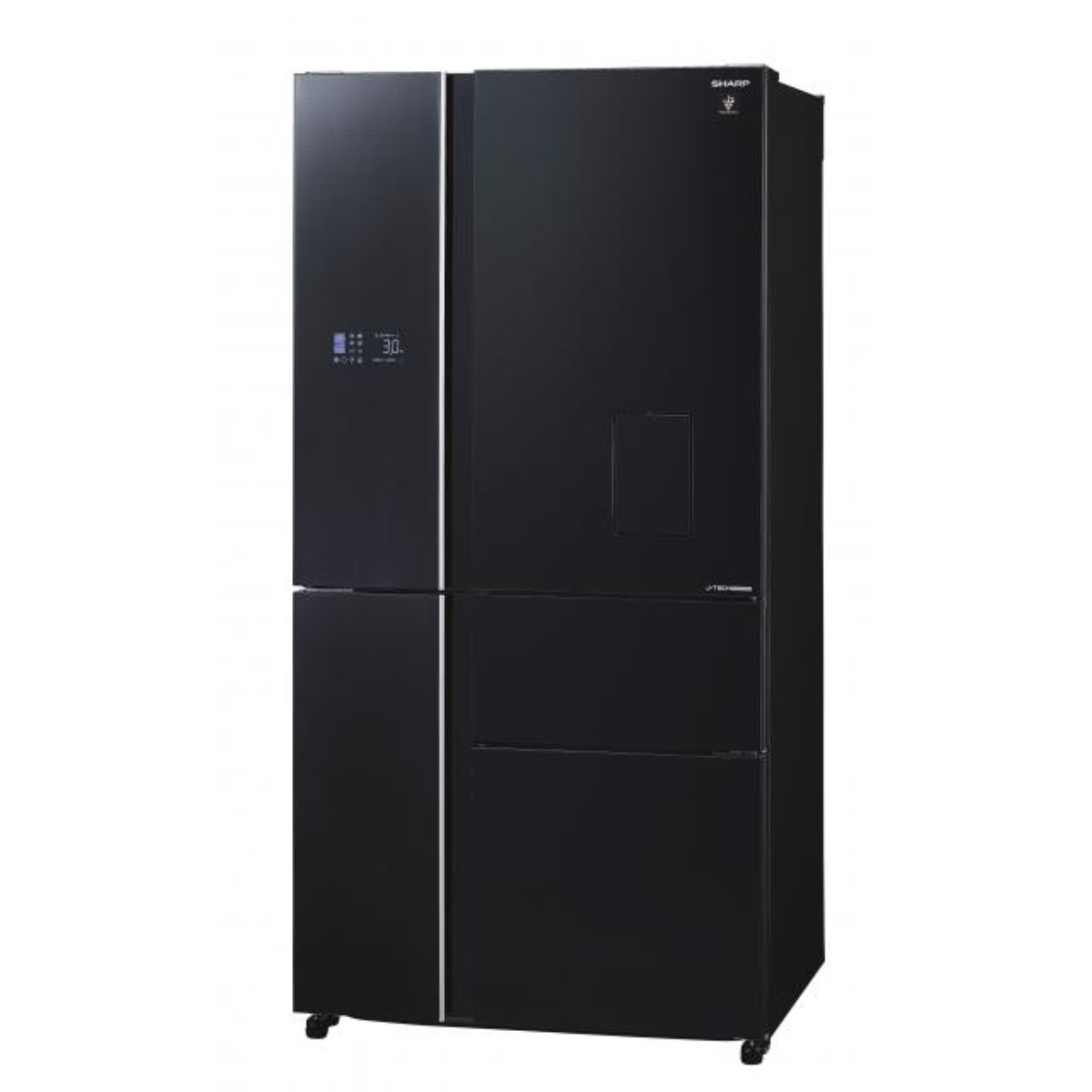 Sharp 650L Multi-Door Refrigerator Fridge in Black – Fridge SG